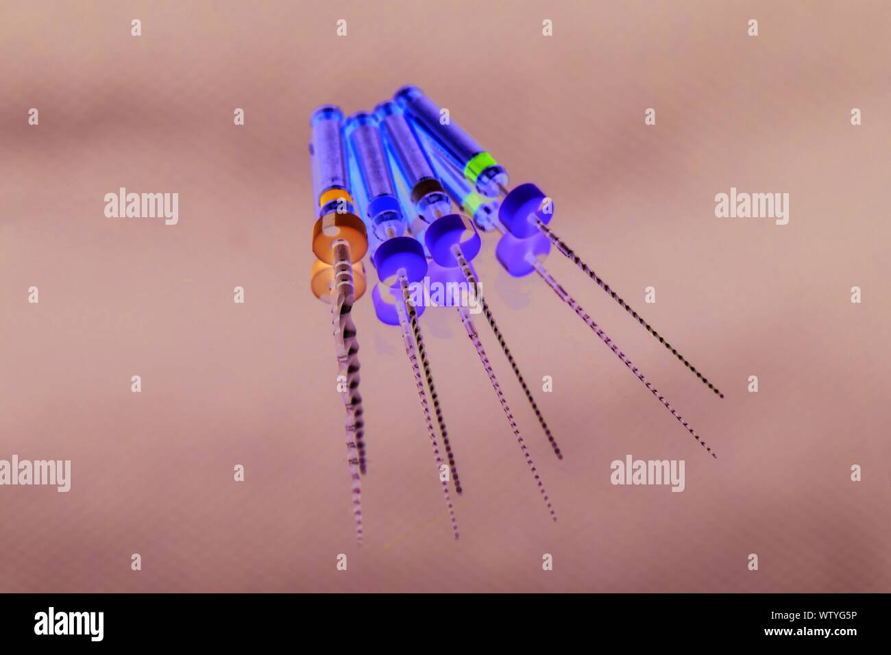 endodontic needles for the treatment of pulpitis and tooth roots close ...