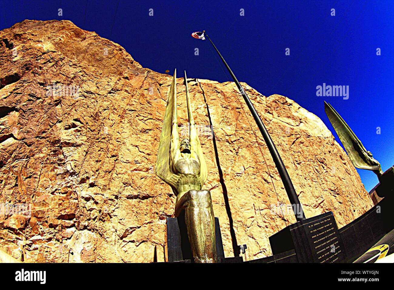 Statue With Raised Arms High Resolution Stock Photography and Images ...