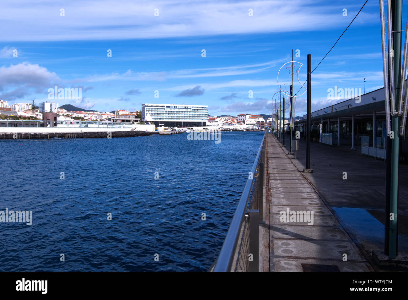 Ponta Delgada Marina, Azores Stock Photo - Alamy