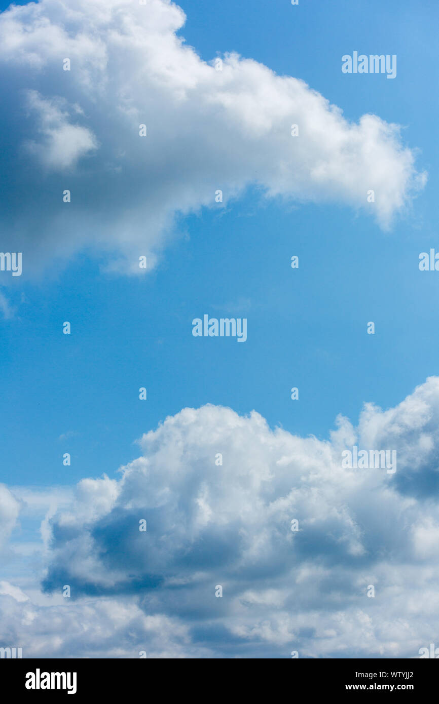 Thick clouds in the sky. Cloudy weather with clouds and clouds Stock ...