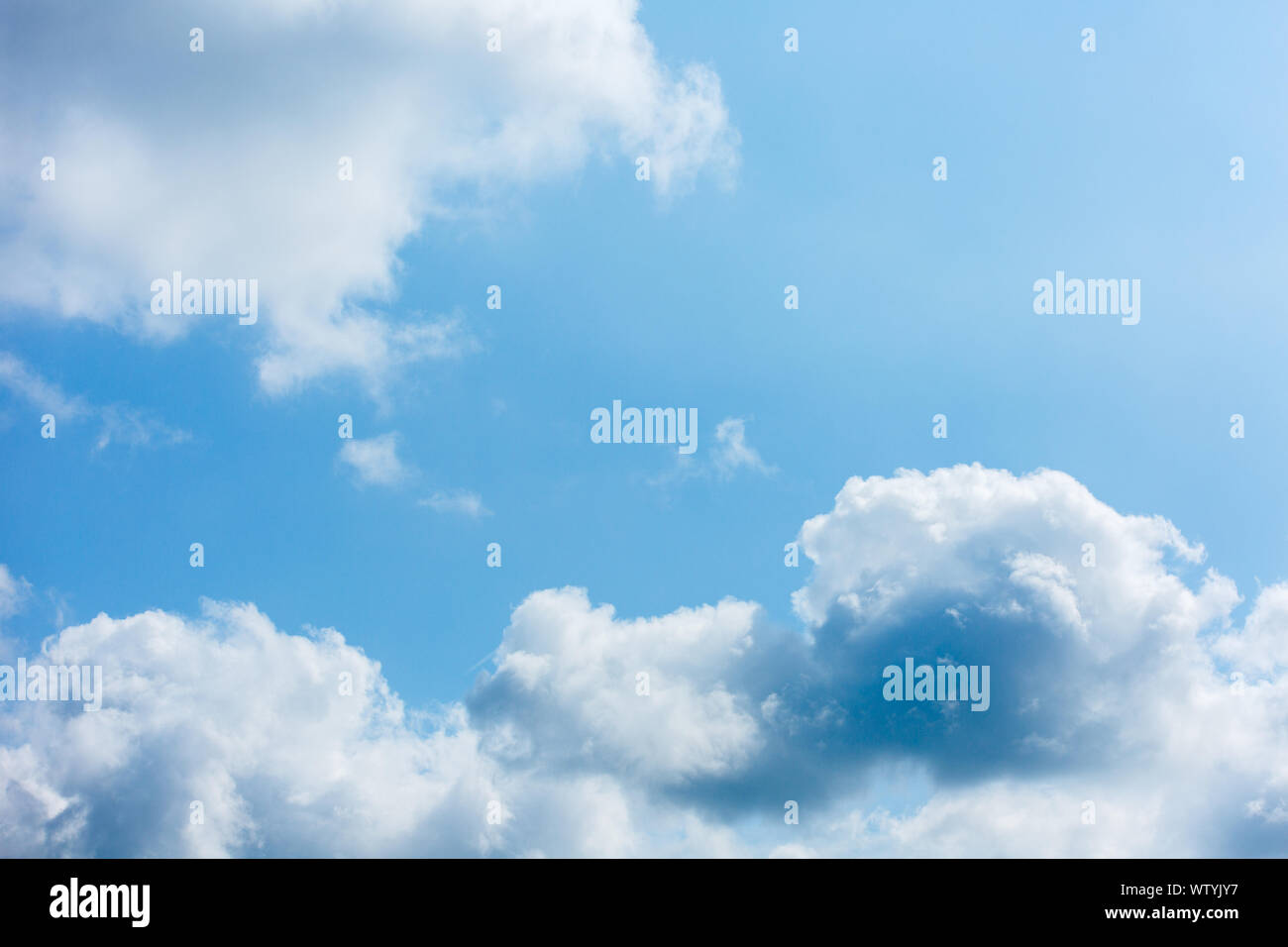 Thick clouds in the sky. Cloudy weather with clouds and clouds Stock ...