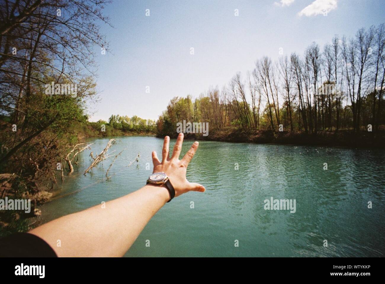 Human river hi-res stock photography and images - Alamy