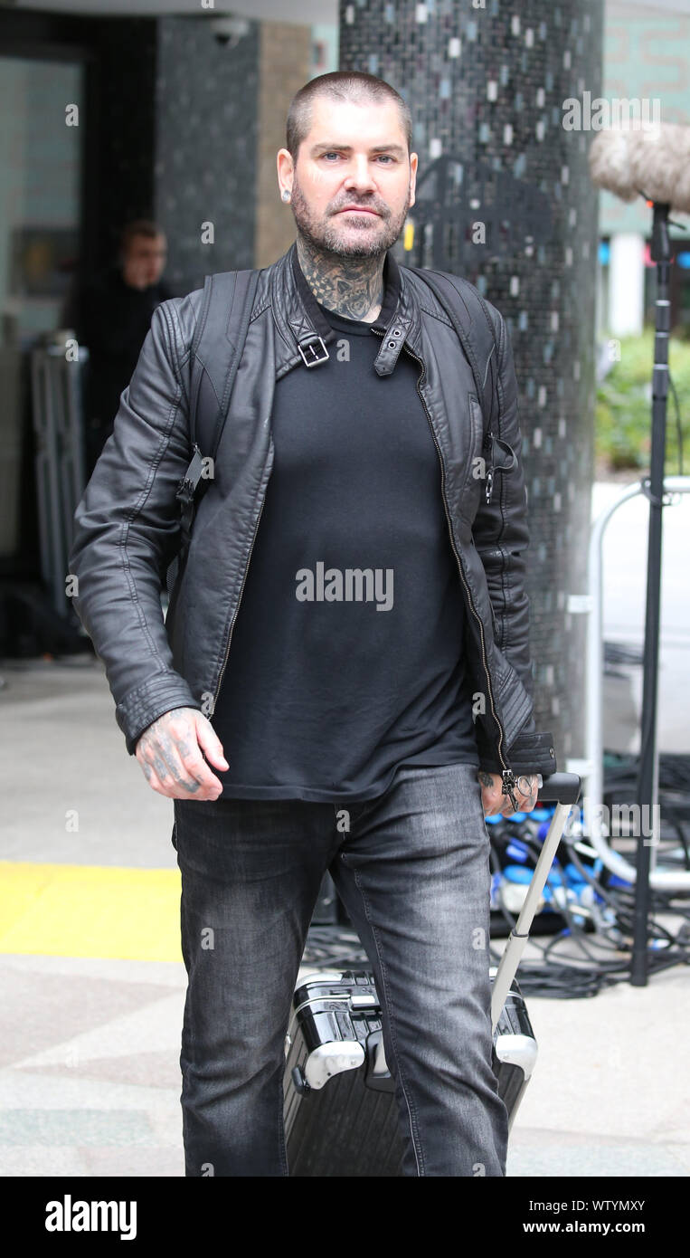 Shane lynch outside itv studios featuring hi-res stock photography and ...