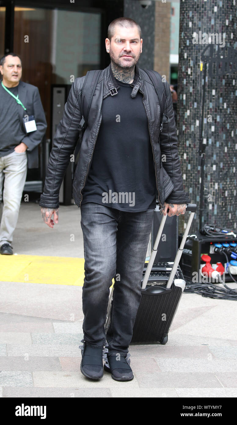 Shane lynch outside itv studios featuring hi-res stock photography and ...