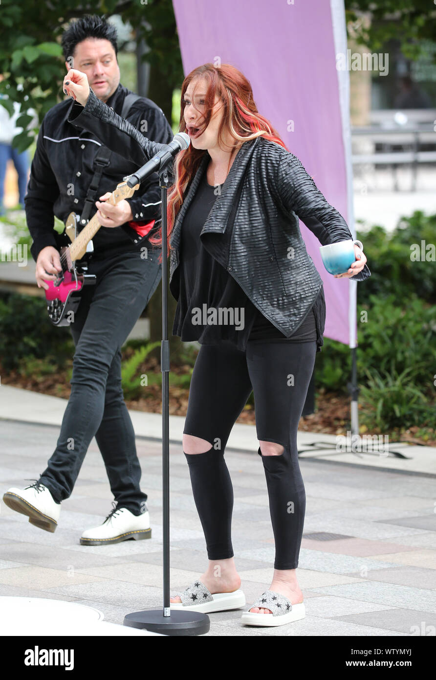 Tiffany Darwish outside ITV Studios Featuring: Tiffany Darwish Where ...