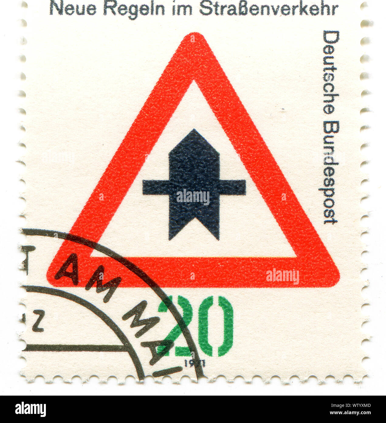 Macro road sign Cut Out Stock Images & Pictures - Alamy