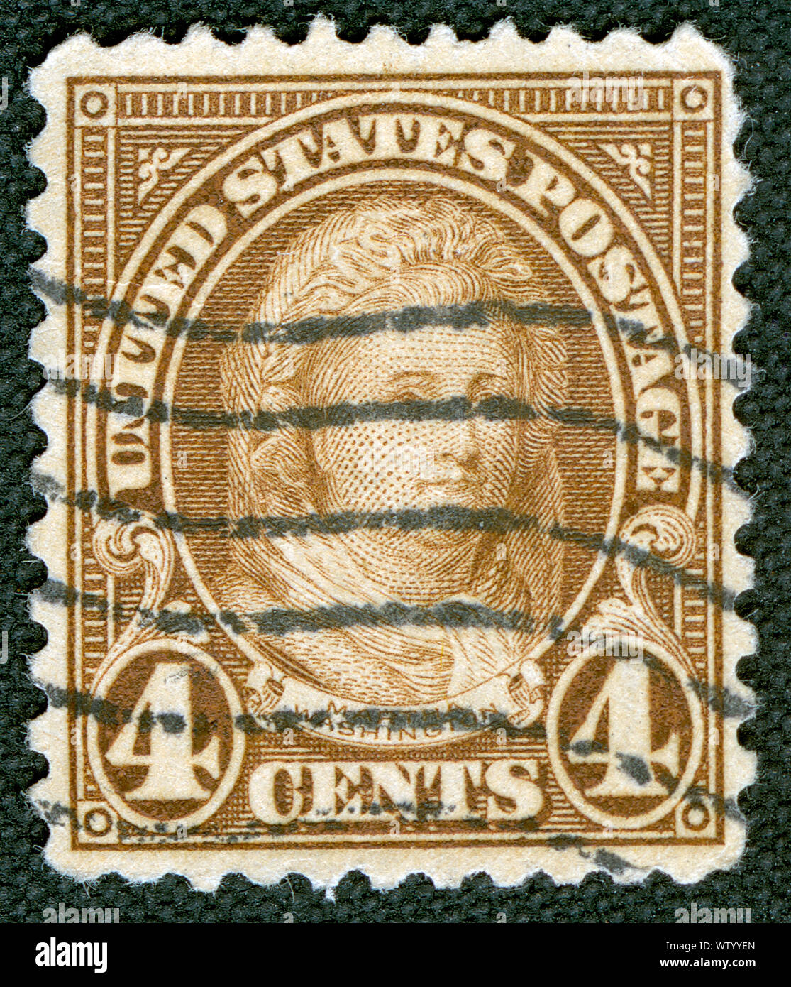 Patriotic American vintage postal stamp Stock Photo - Alamy