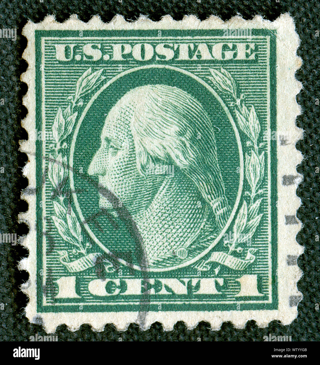 Patriotic American vintage postal stamp Stock Photo - Alamy