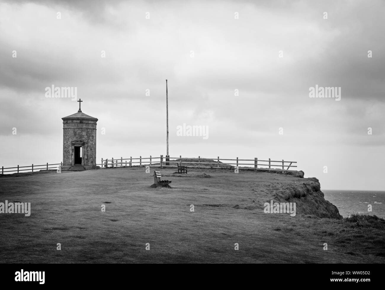 The Pepper Pot at Efford Down on the clifftops at Bude, Cornwall’s most ...
