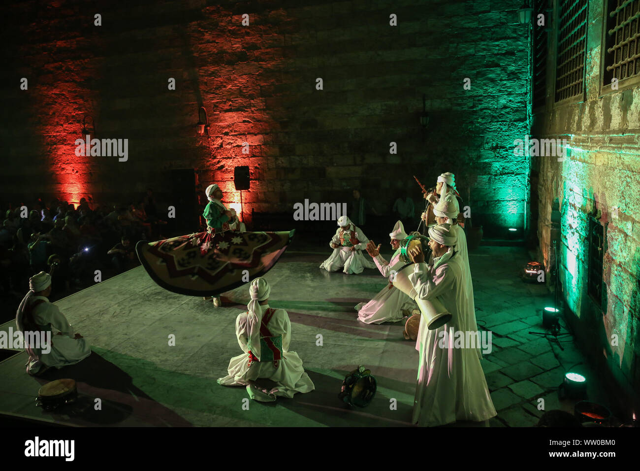 Egyptian tanoura dancers hi-res stock photography and images - Alamy