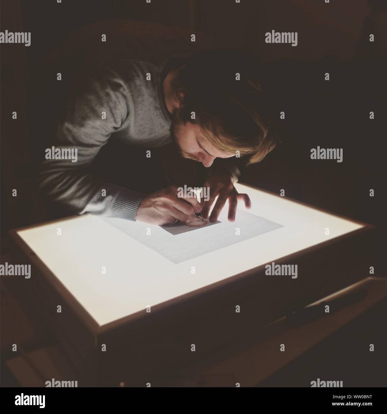 Bending light hi-res stock photography and images - Alamy