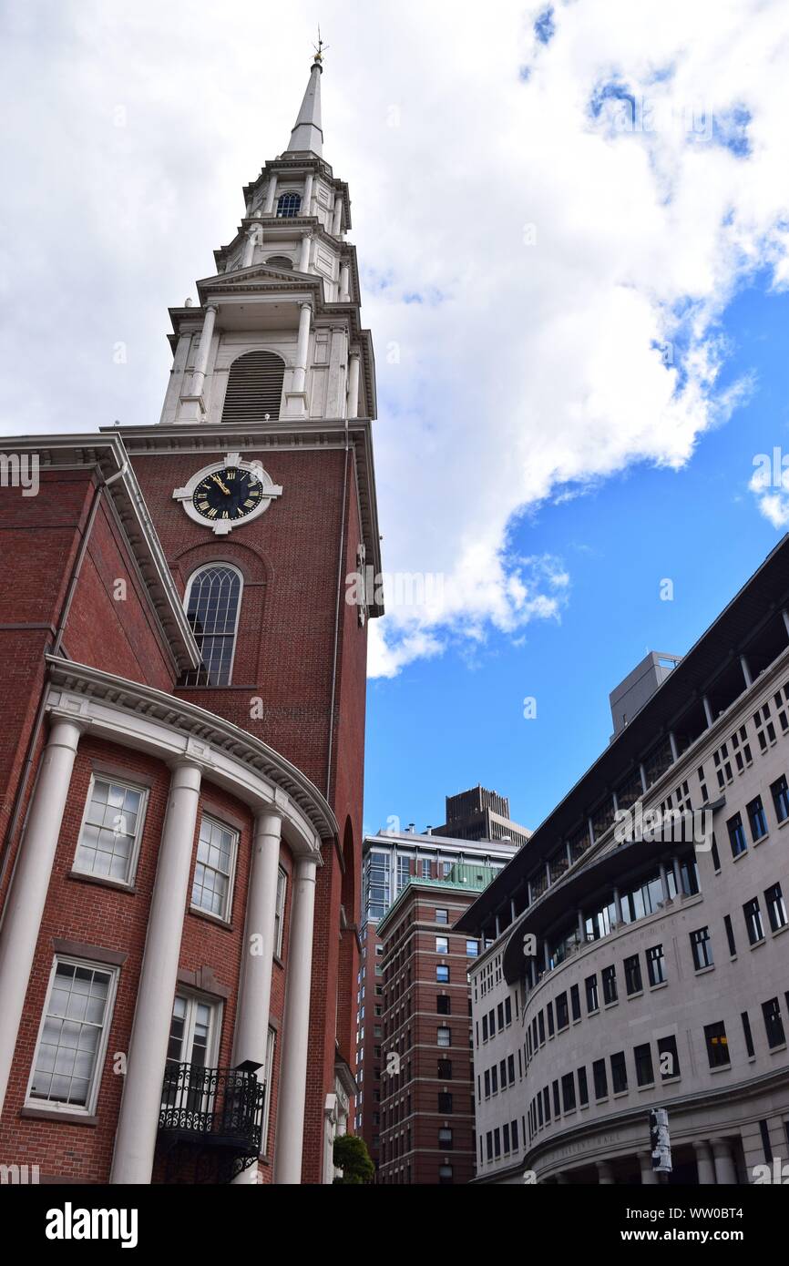 Old South Meeting House Stock Photo - Alamy