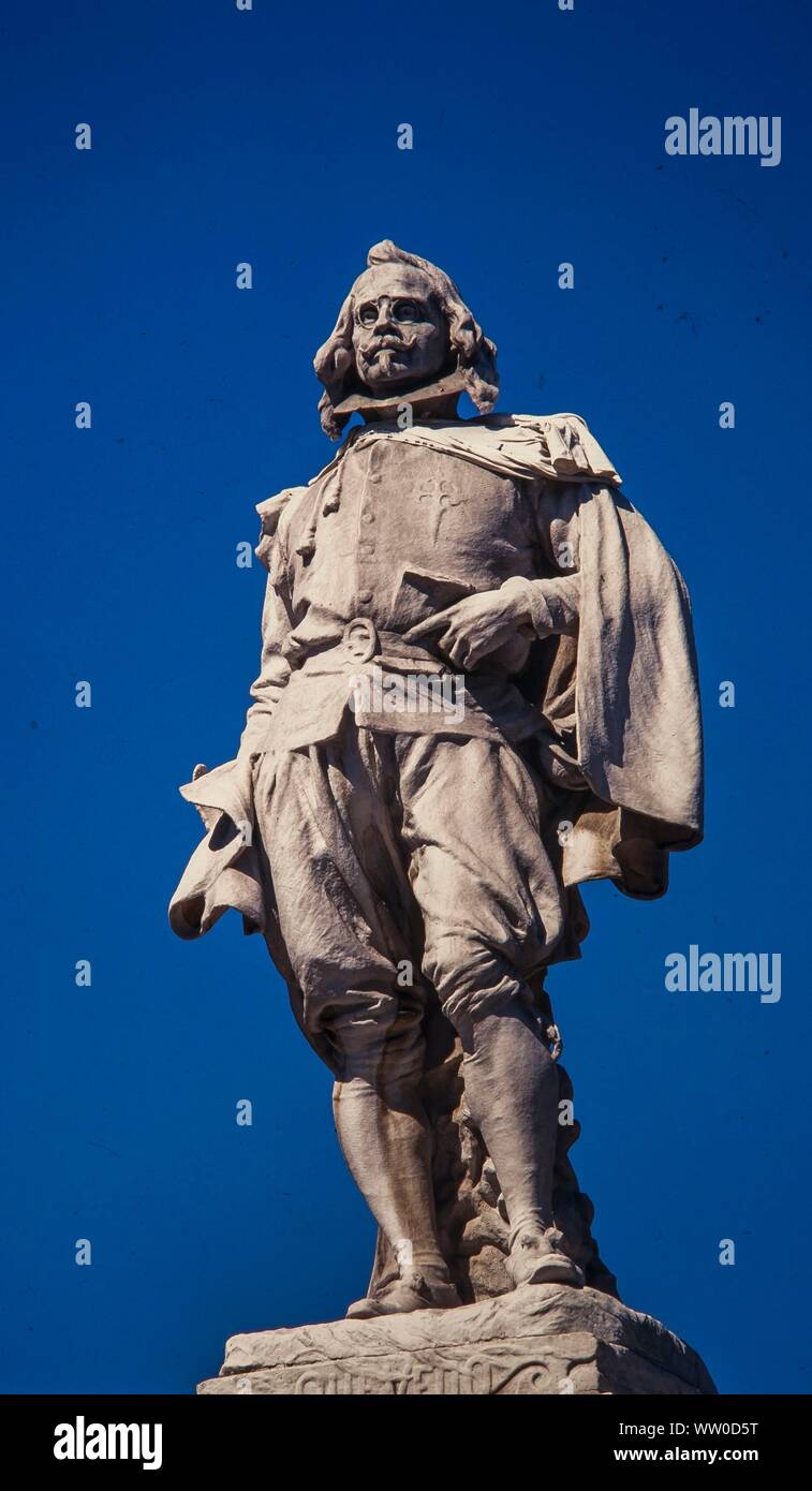 Agustí Querol i Subirats / Monument to Francisco de Quevedo, 1902 Stock ...