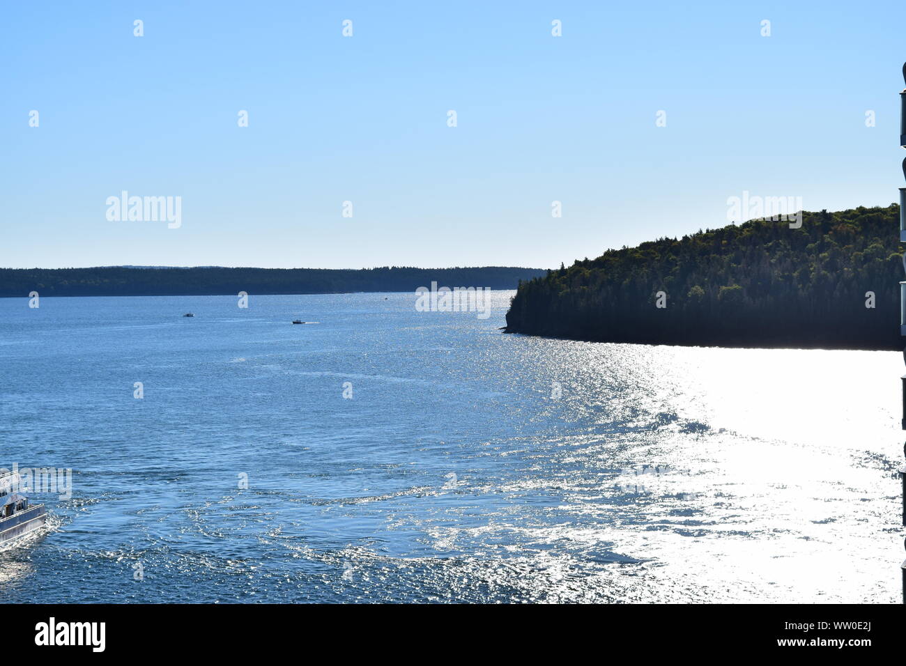 Islands off Bar Harbor Stock Photo - Alamy