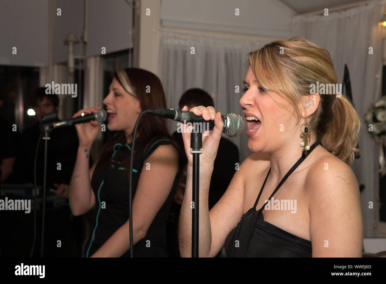 Girls Singing At Wedding High Resolution Stock Photography and Images ...