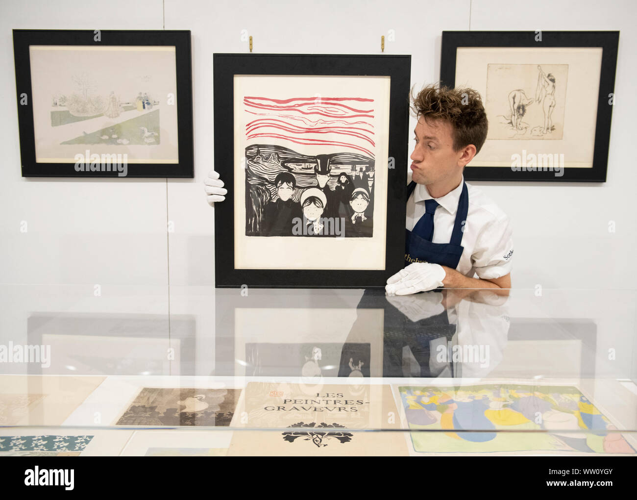 Edvard munch work of art hi-res stock photography and images - Alamy