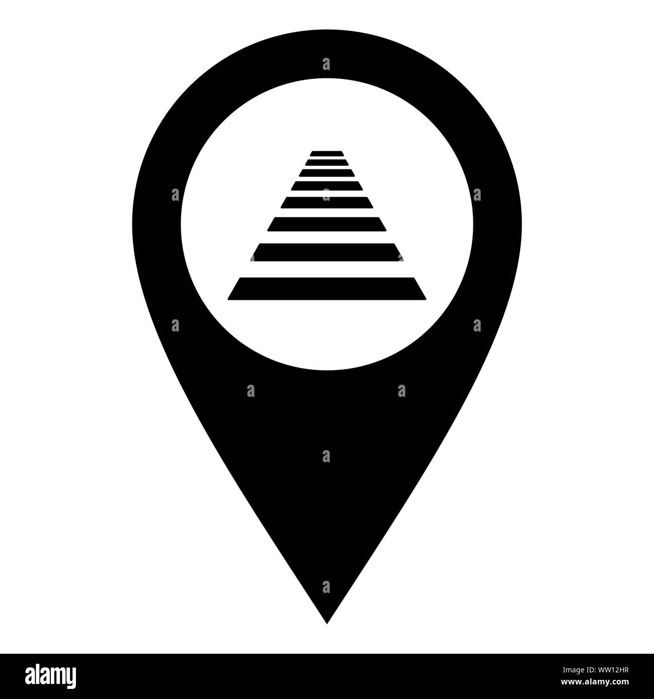 Crosswalk marker Cut Out Stock Images & Pictures - Alamy