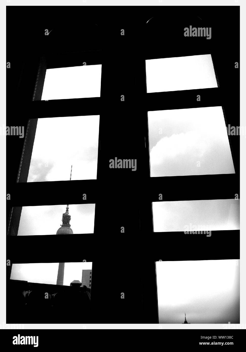Transparent sphere view Black and White Stock Photos & Images - Alamy
