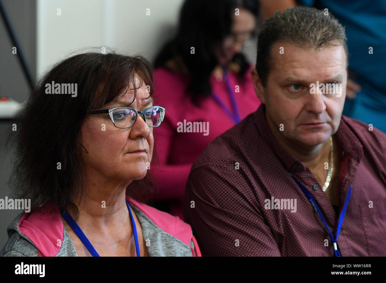 Prague, Czech Republic. 12th Sep, 2019. Former MP for KSCM (Communists ...