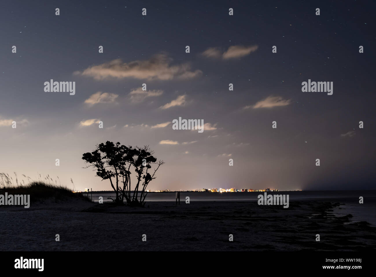 Mexico city night view hi-res stock photography and images - Alamy