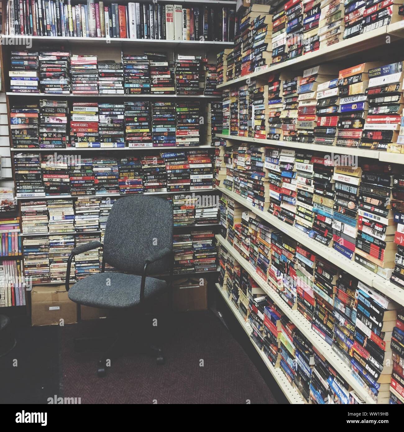 Empty Shelf Library High Resolution Stock Photography and Images - Alamy