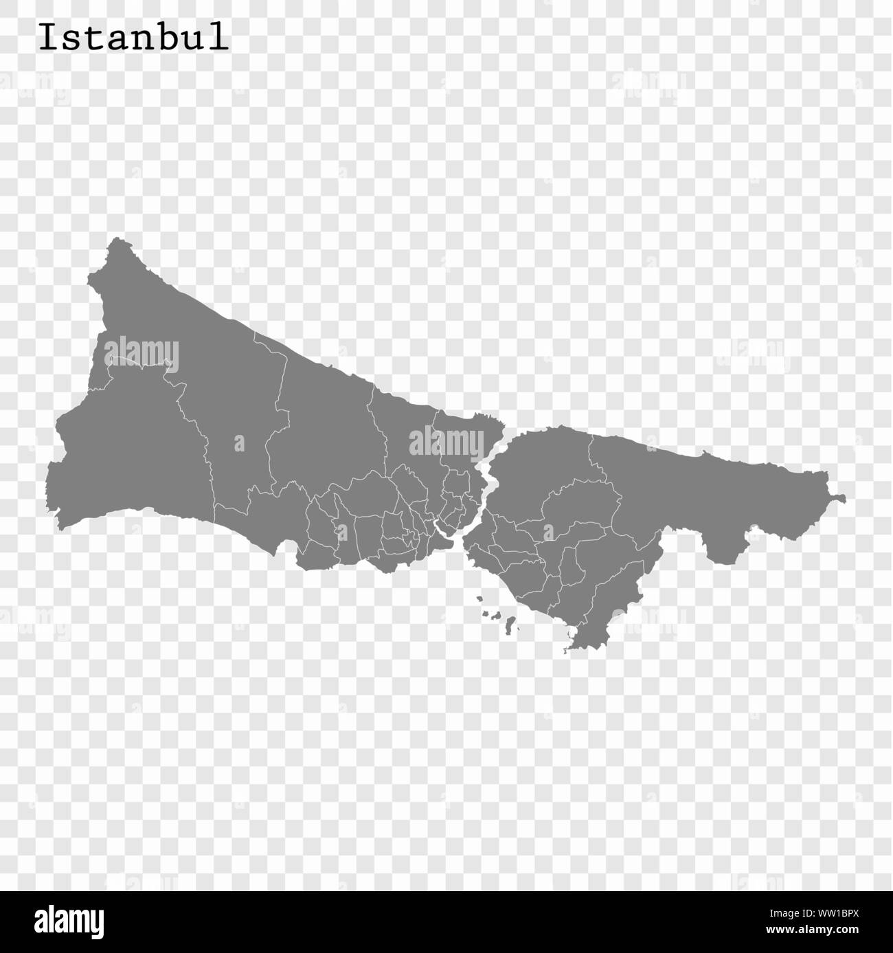 Vintage map of istanbul hi-res stock photography and images - Alamy