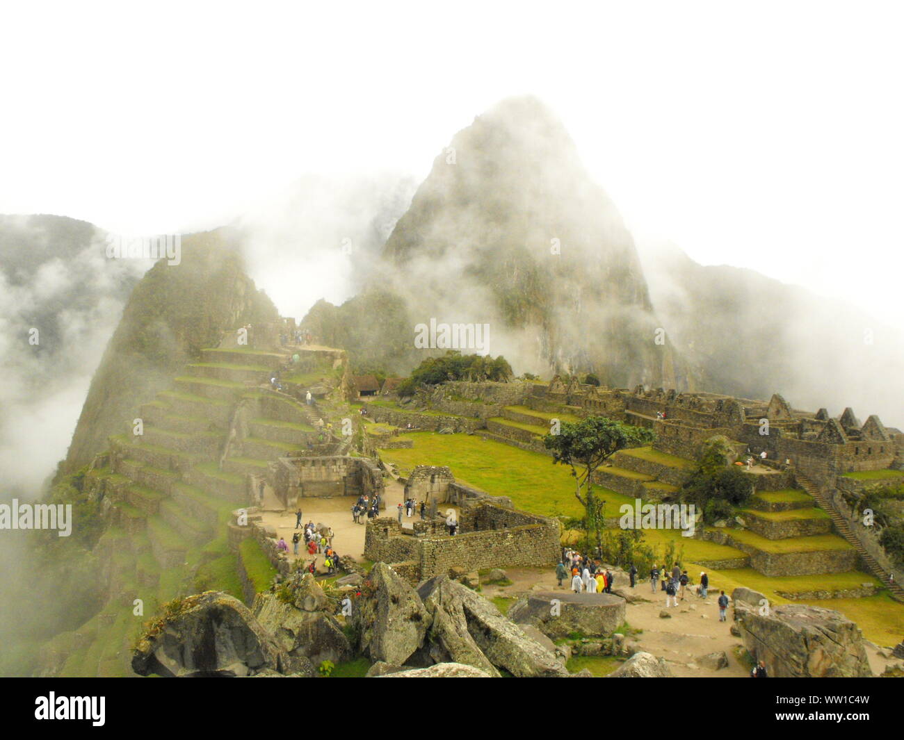 Machu picchu people tourist hi-res stock photography and images - Alamy