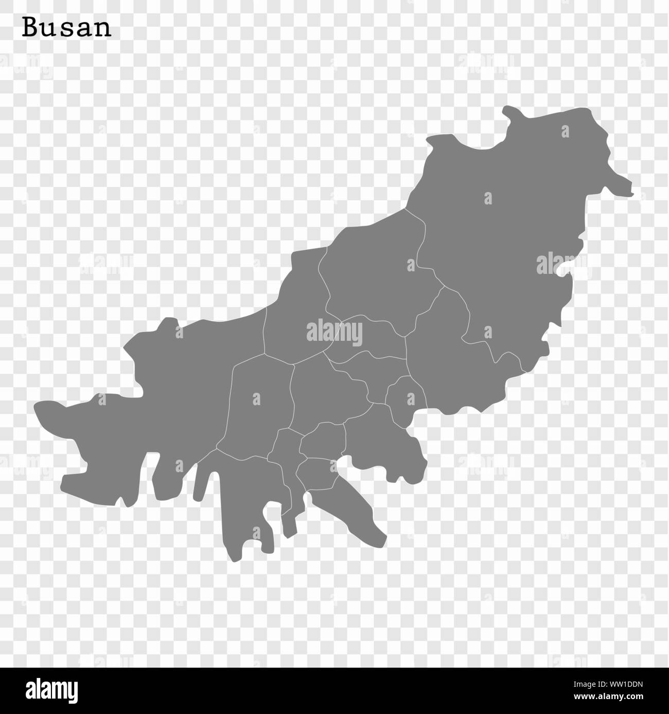 Busan downtown map Stock Vector Images - Alamy