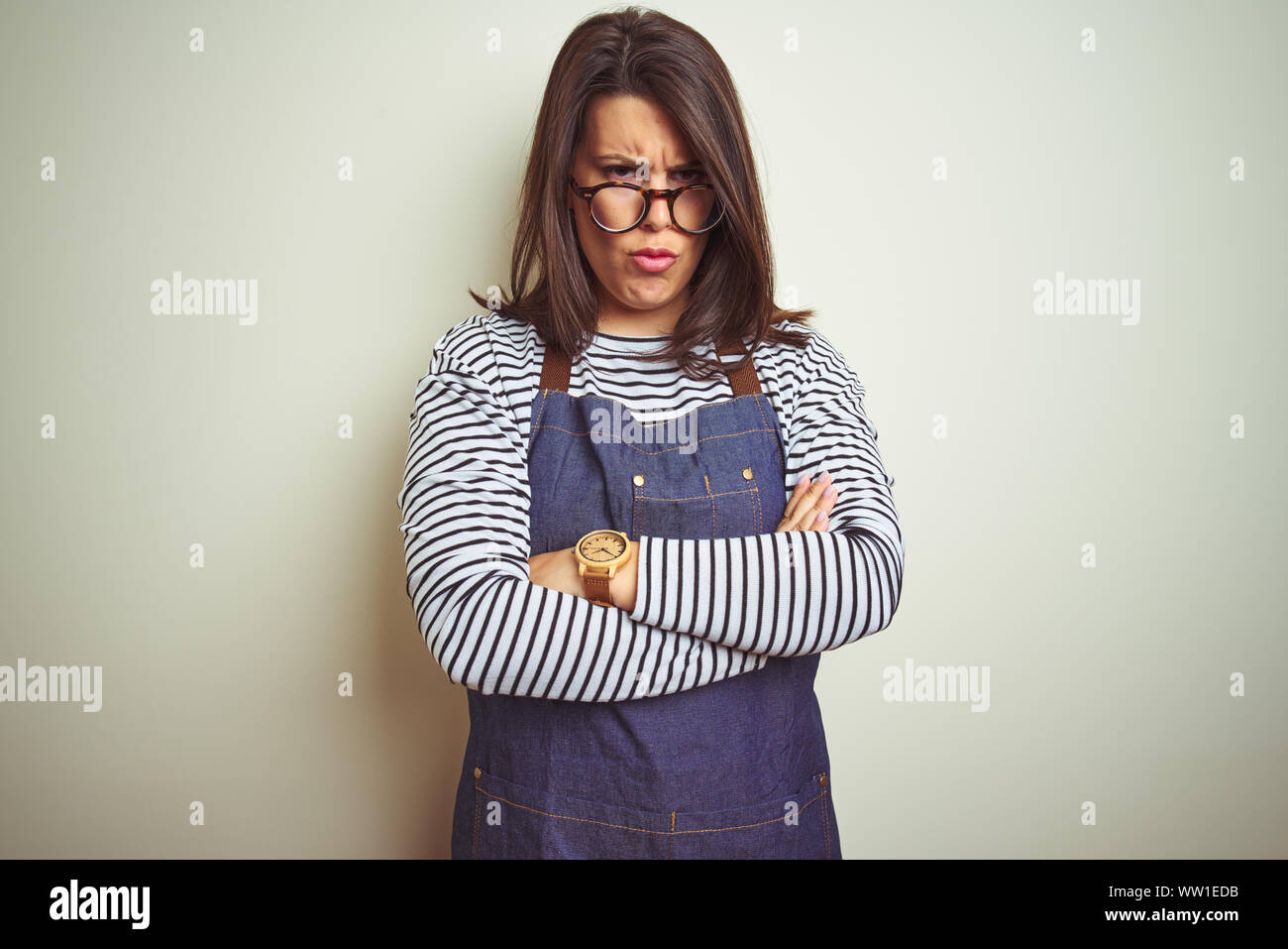 Grumpy store owner hi-res stock photography and images - Alamy