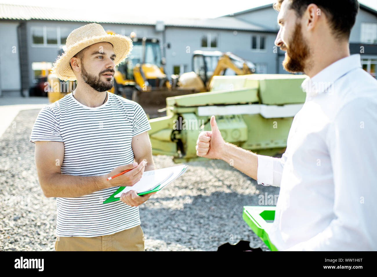 Farming farm manager equipment hi-res stock photography and images - Alamy