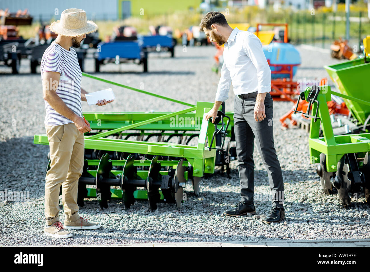 Farming farm manager equipment hi-res stock photography and images - Alamy