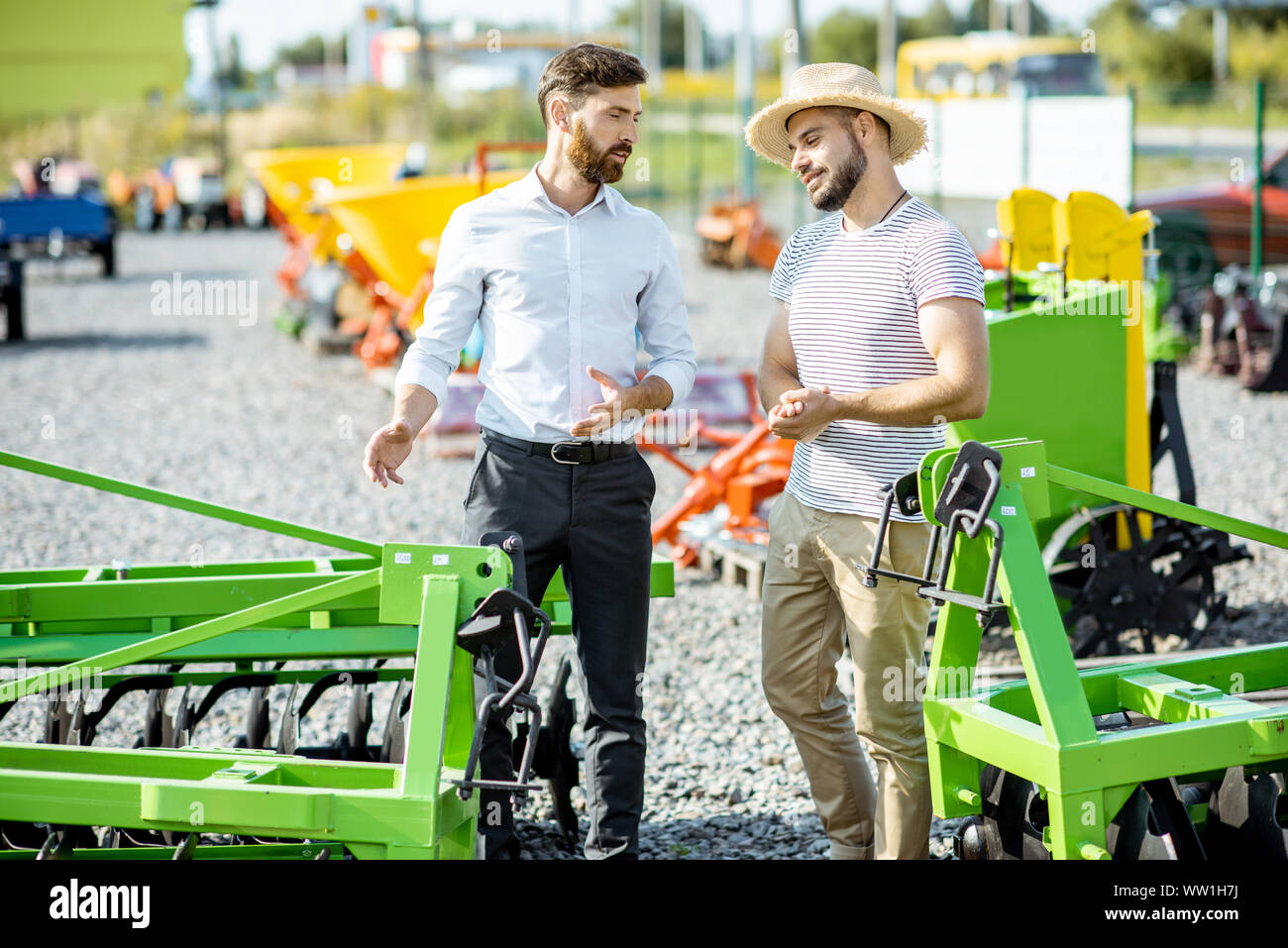 Farming farm manager equipment hi-res stock photography and images - Alamy
