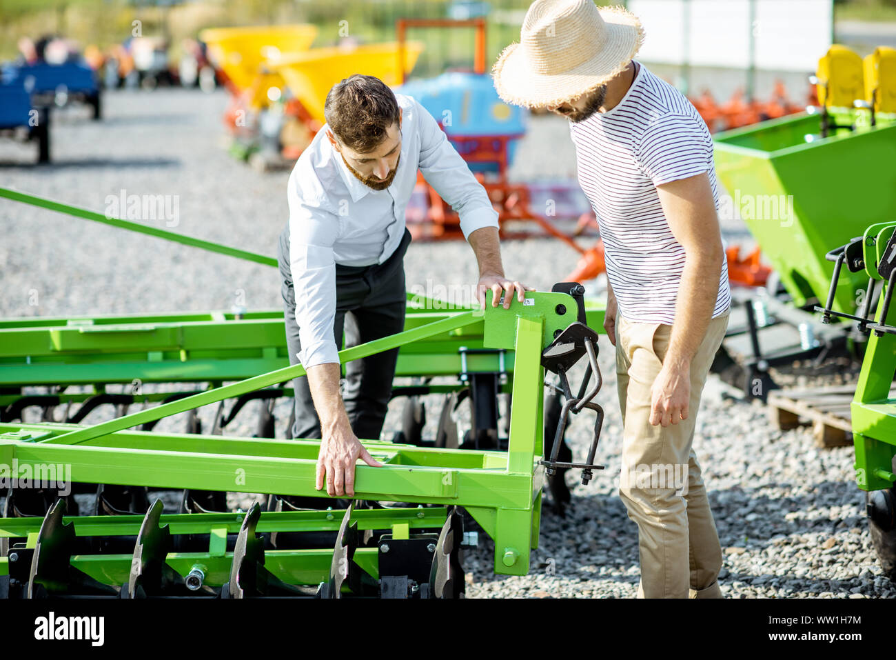 Farming farm manager equipment hi-res stock photography and images - Alamy