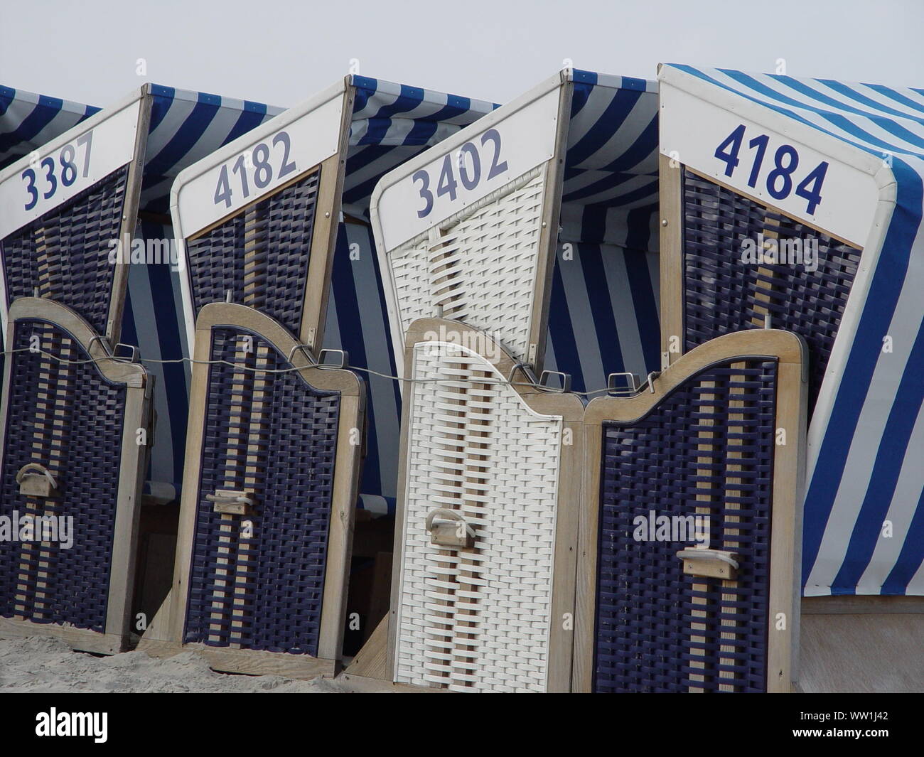 Beach numbers hi-res stock photography and images - Alamy