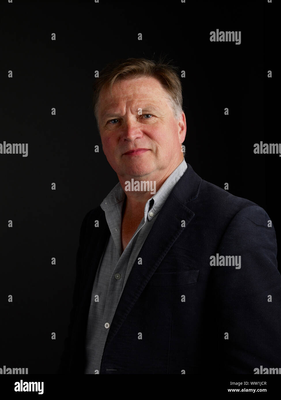 Marcus Berkmann at The Oldie Literary Lunch 10/09/19 Stock Photo - Alamy