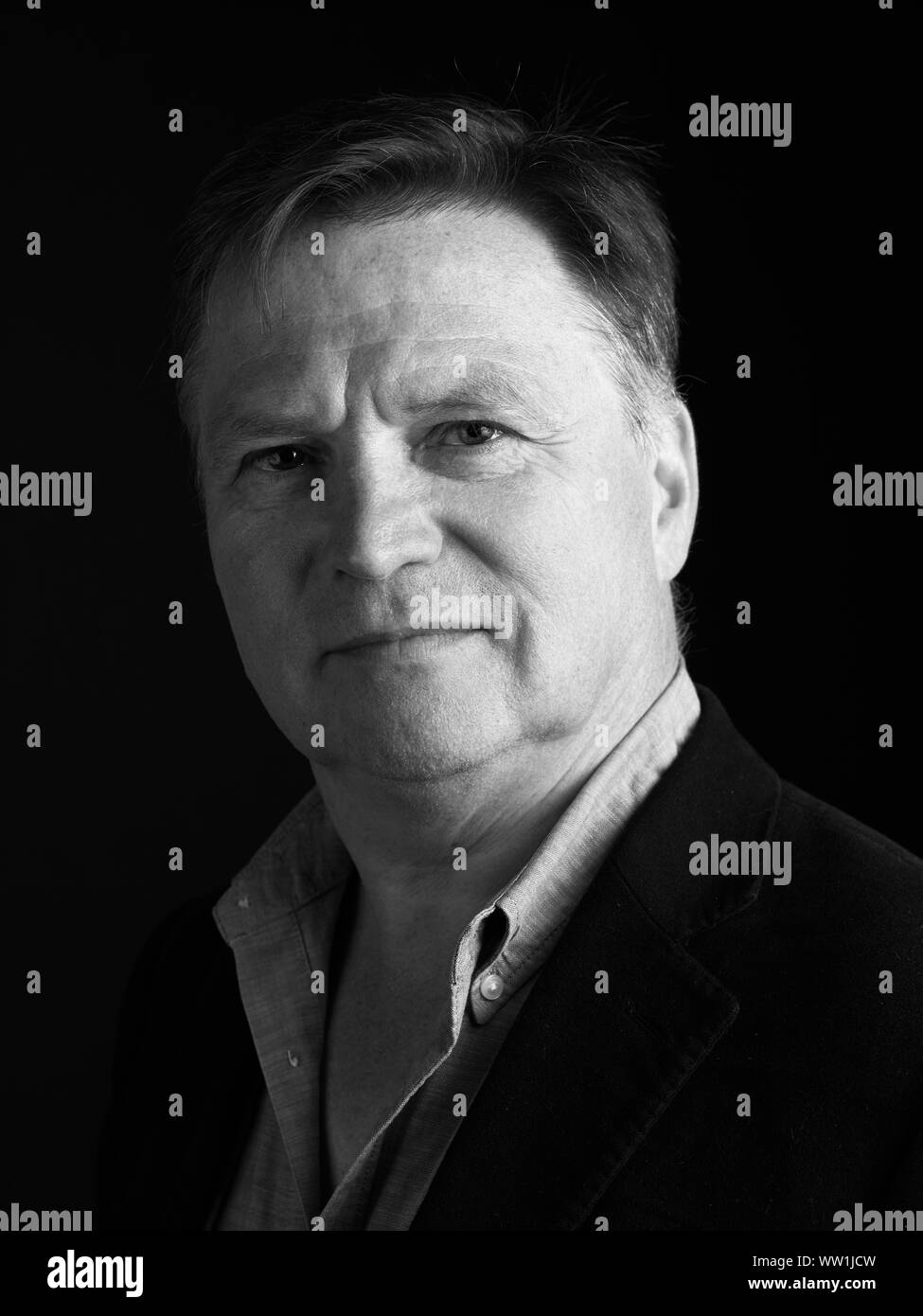 Marcus Berkmann at The Oldie Literary Lunch 10/09/19 Stock Photo - Alamy