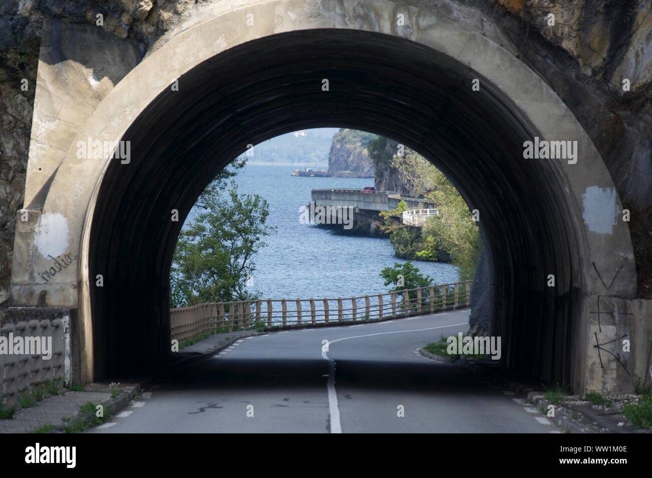 Seen through archway hi-res stock photography and images - Alamy