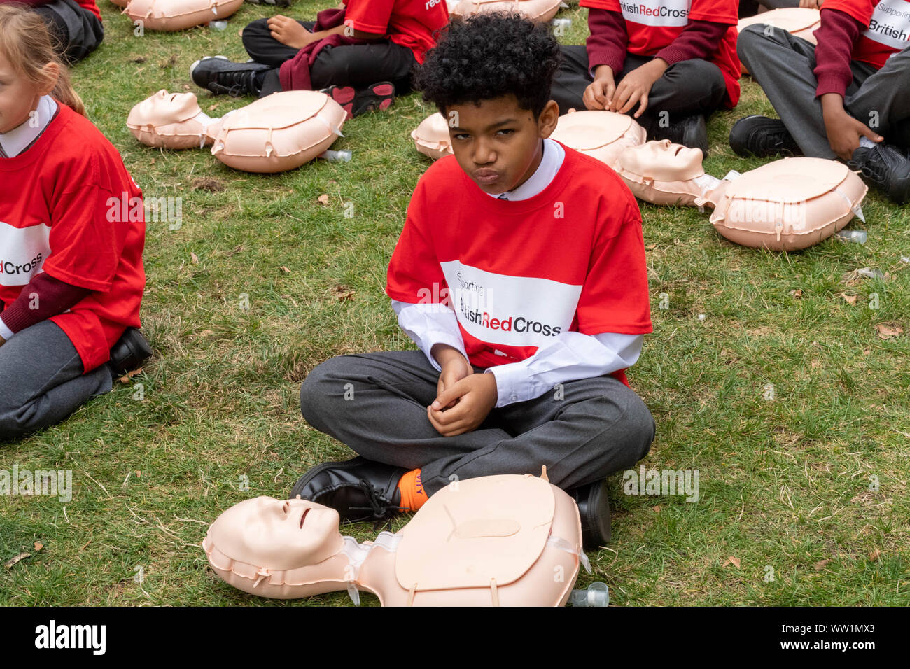 London UK, 12th September 2019 The British Red Cross hosts a ...