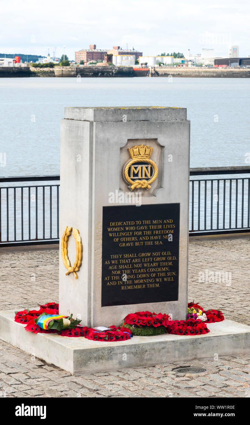Merchant navy memorial liverpool hi-res stock photography and images ...