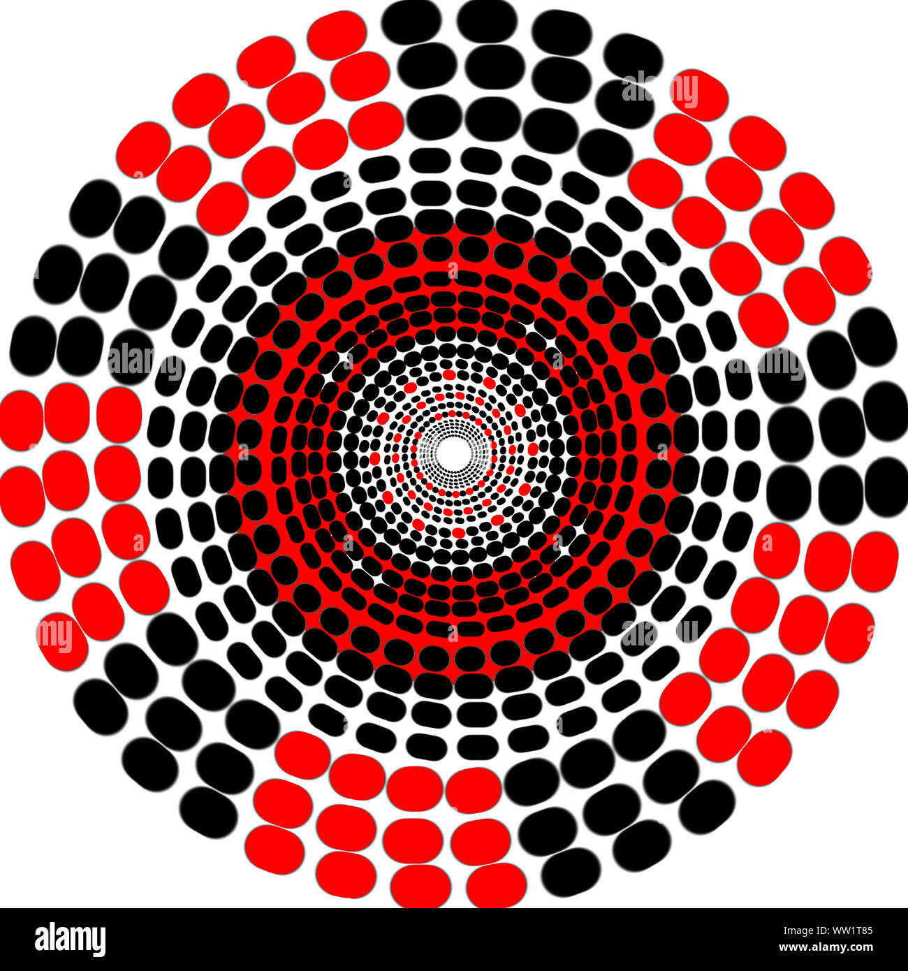 Digital particles abstract background Cut Out Stock Images & Pictures ...