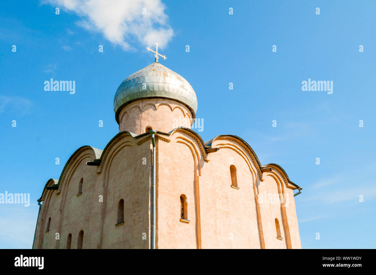 Veliky Novgorod, Russia. Saviour Church on Nereditsa - an orthodox ...