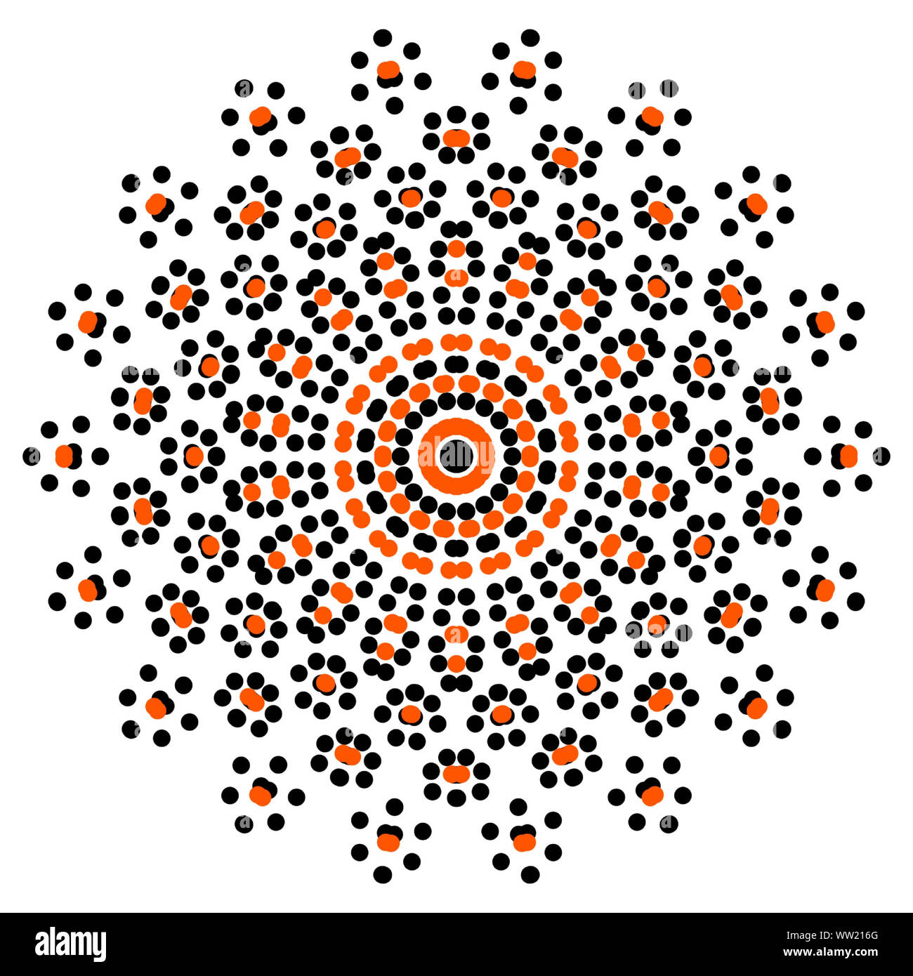 Dots circle hi-res stock photography and images - Alamy