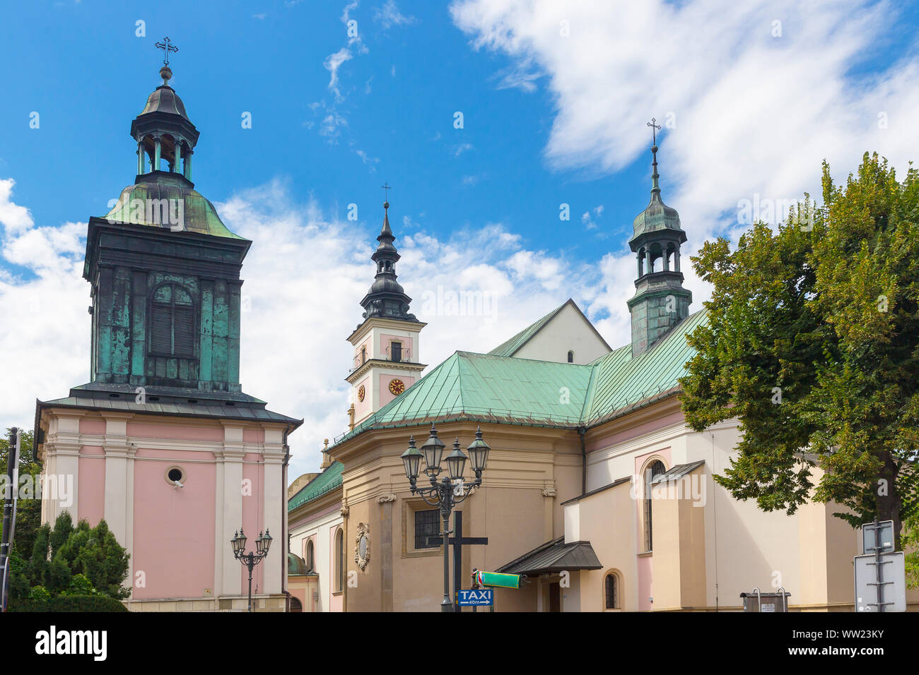 Old baths and chapels at the church Stock Photo - Alamy