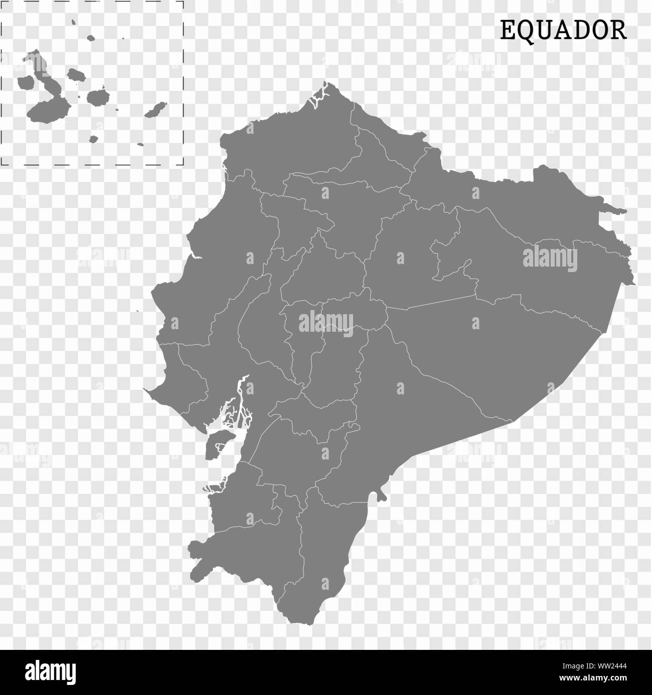 Map of ecuador hi-res stock photography and images - Alamy