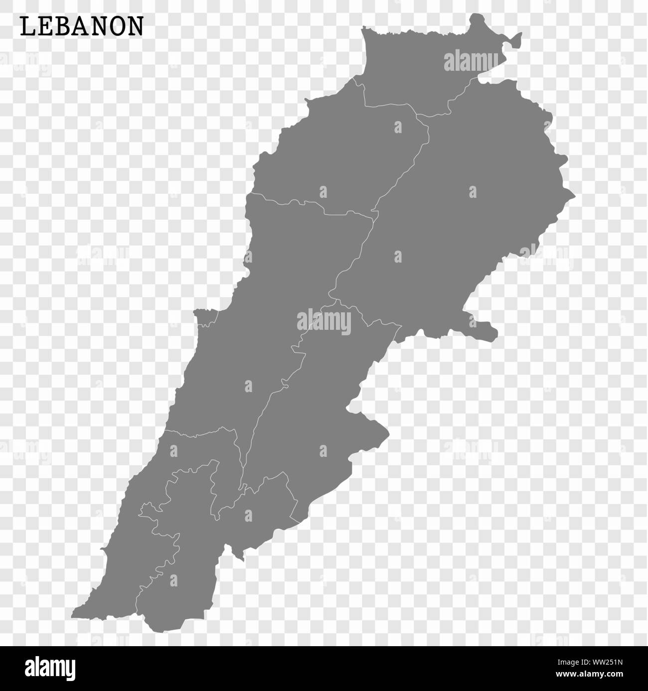 Flag of lebanon Black and White Stock Photos & Images - Alamy