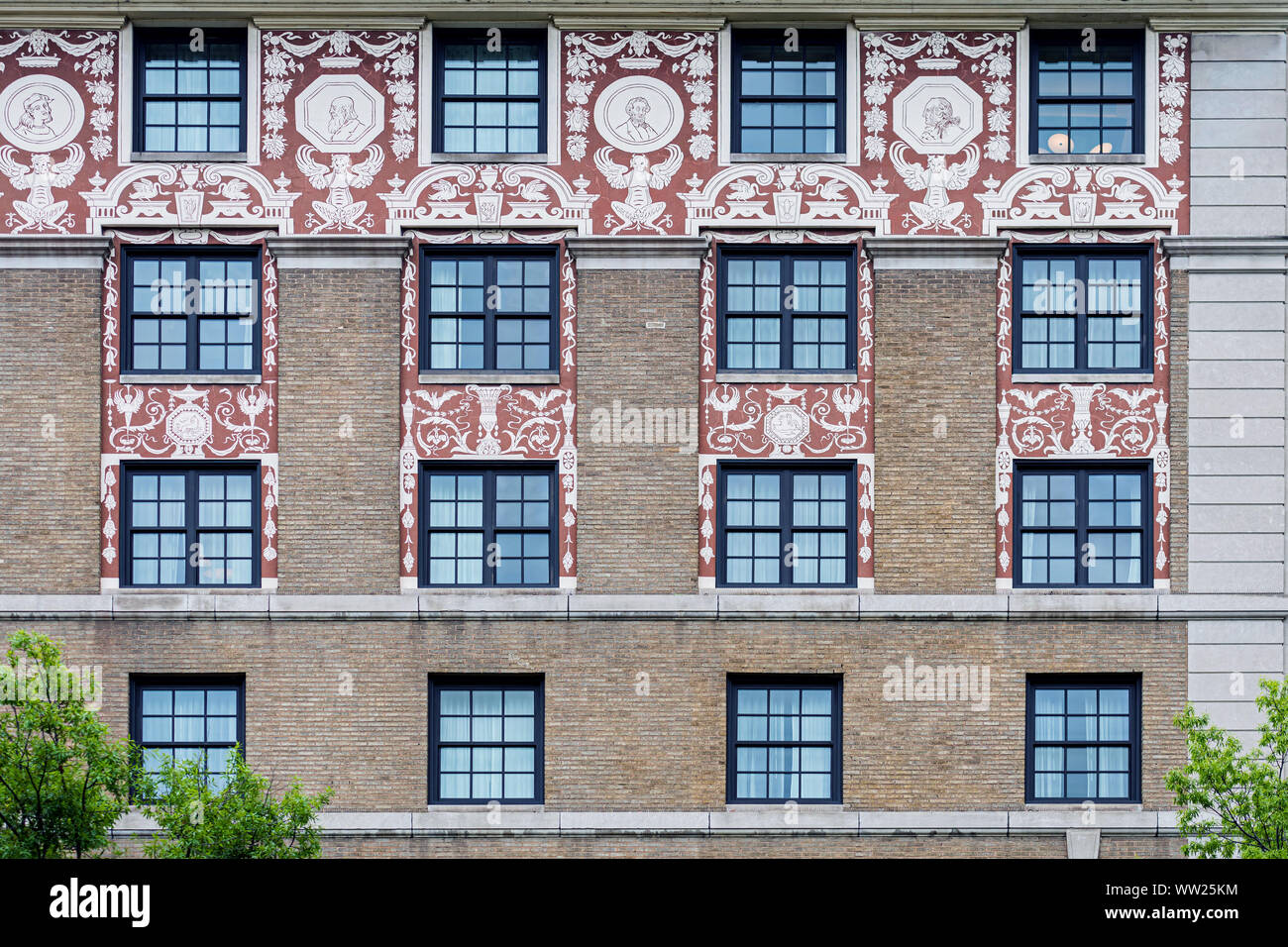 Building facade with windows, texture, architecture Stock Photo - Alamy