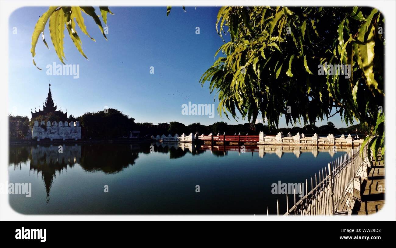 Mandalay palace moat hi-res stock photography and images - Alamy