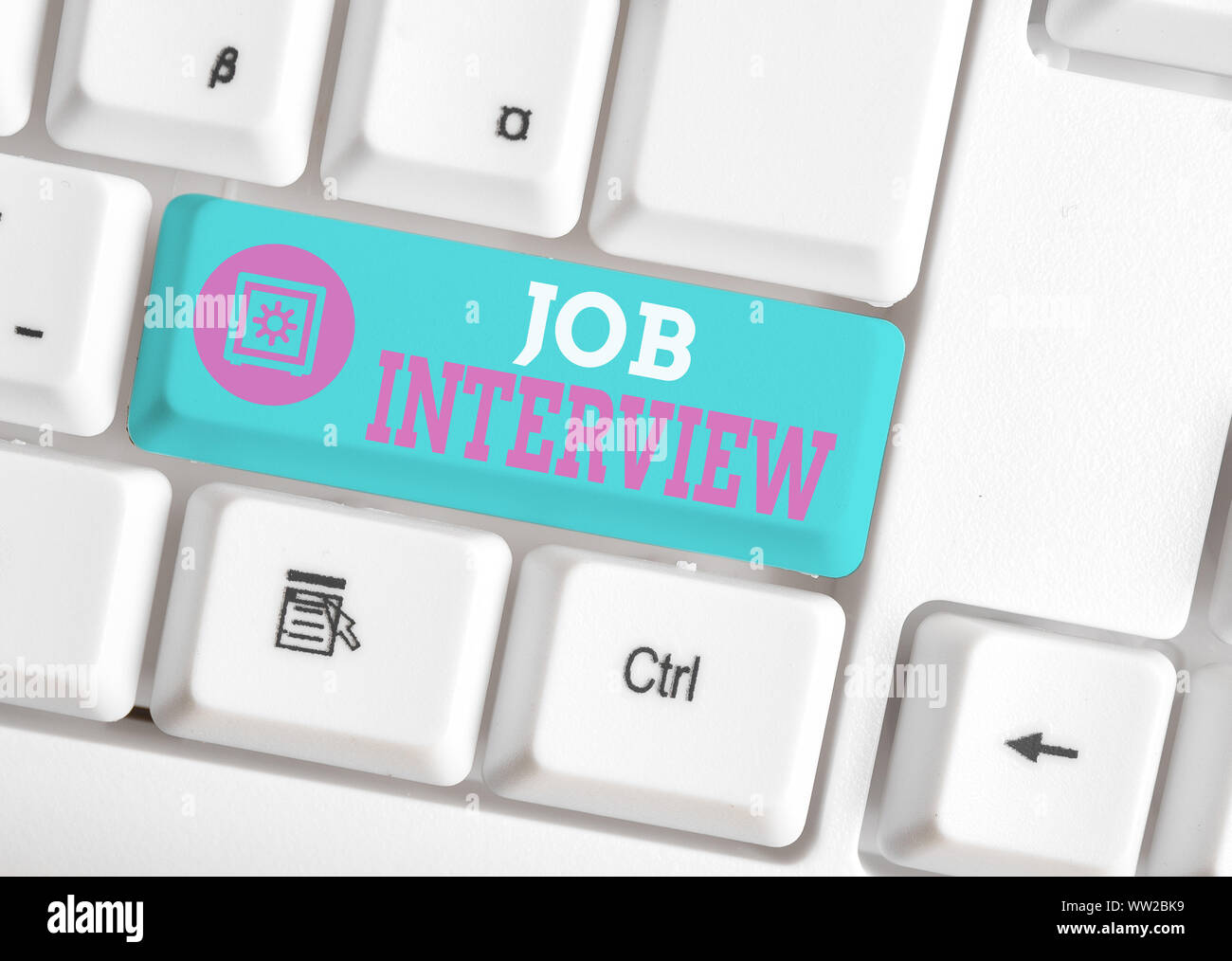 Writing note showing Job Interview. Business concept for Assessment ...