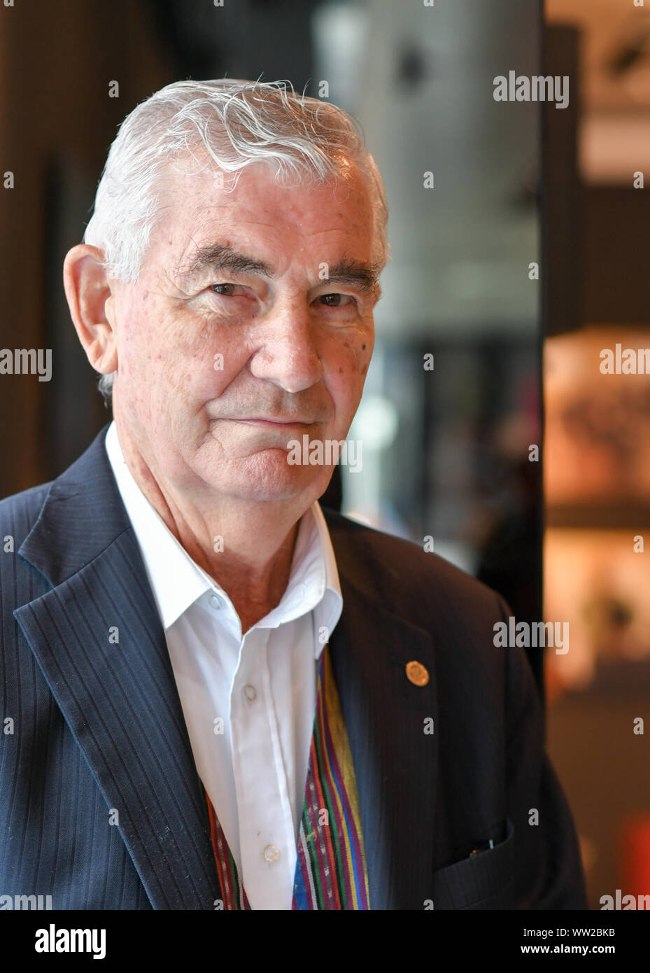 11 September 2019, Berlin: Father Shay Cullen, co-founder of the ...