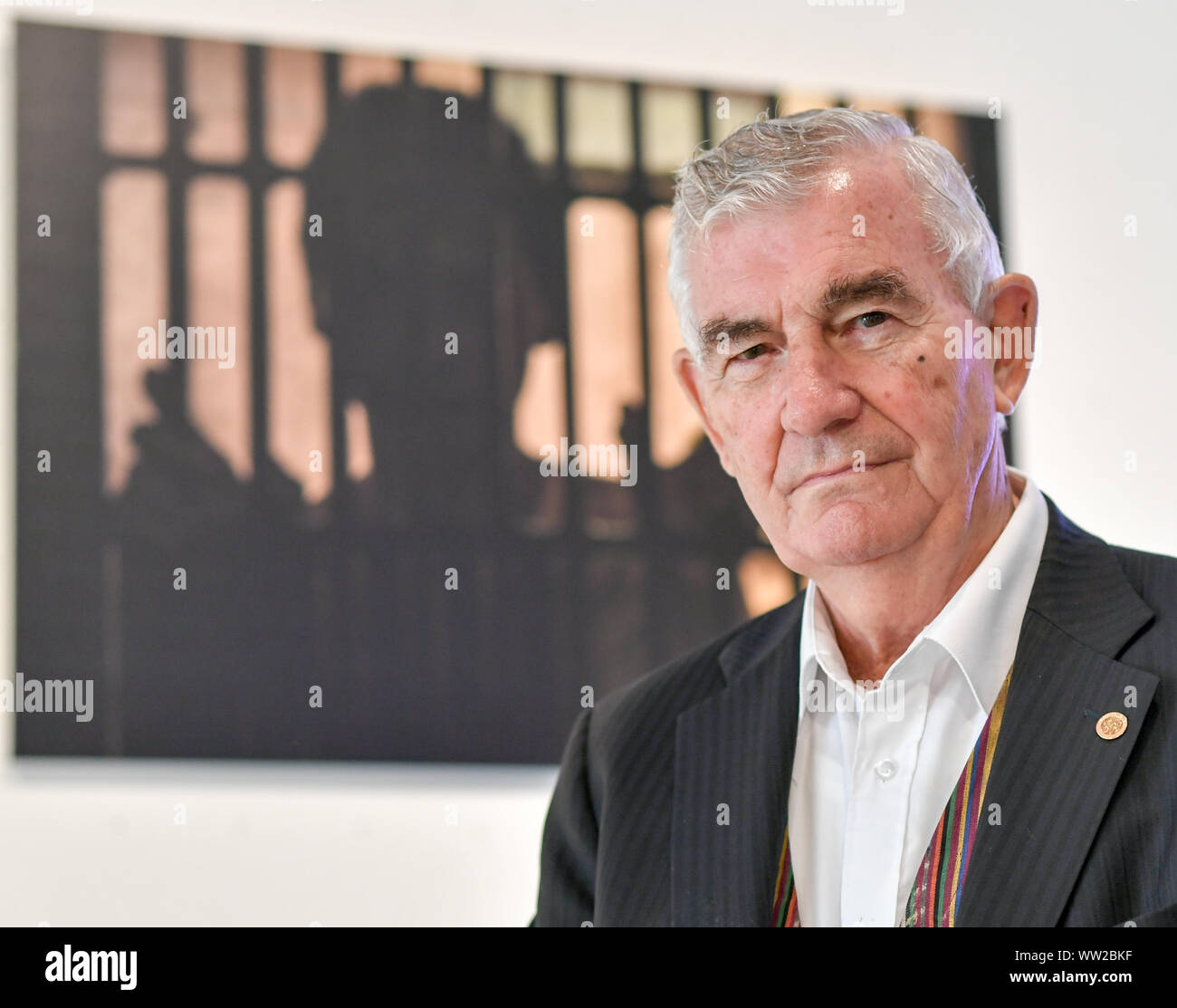 11 September 2019, Berlin: Father Shay Cullen, co-founder of the ...